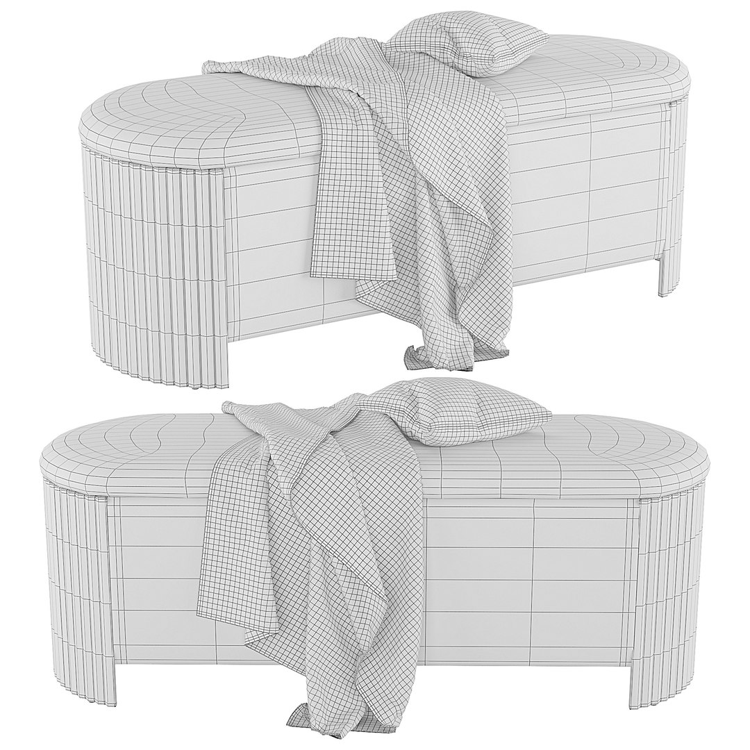 3D Ora Storage Bench - TurboSquid 2150895