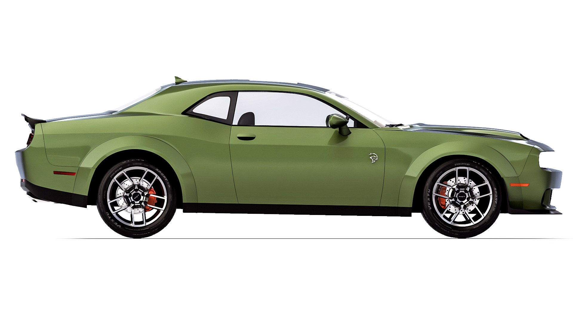 Dodge Challenger SRT Hellcat Red Eye 2021 3D Model - TurboSquid 2151222