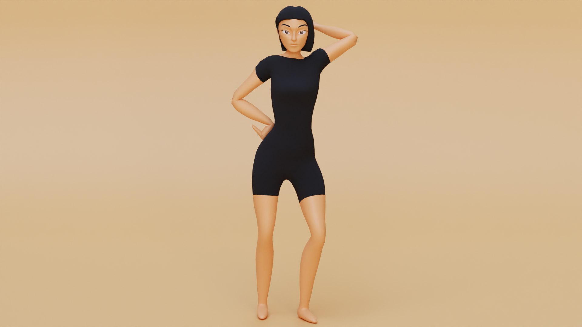 3D Model Female Body Rigged - TurboSquid 1900171