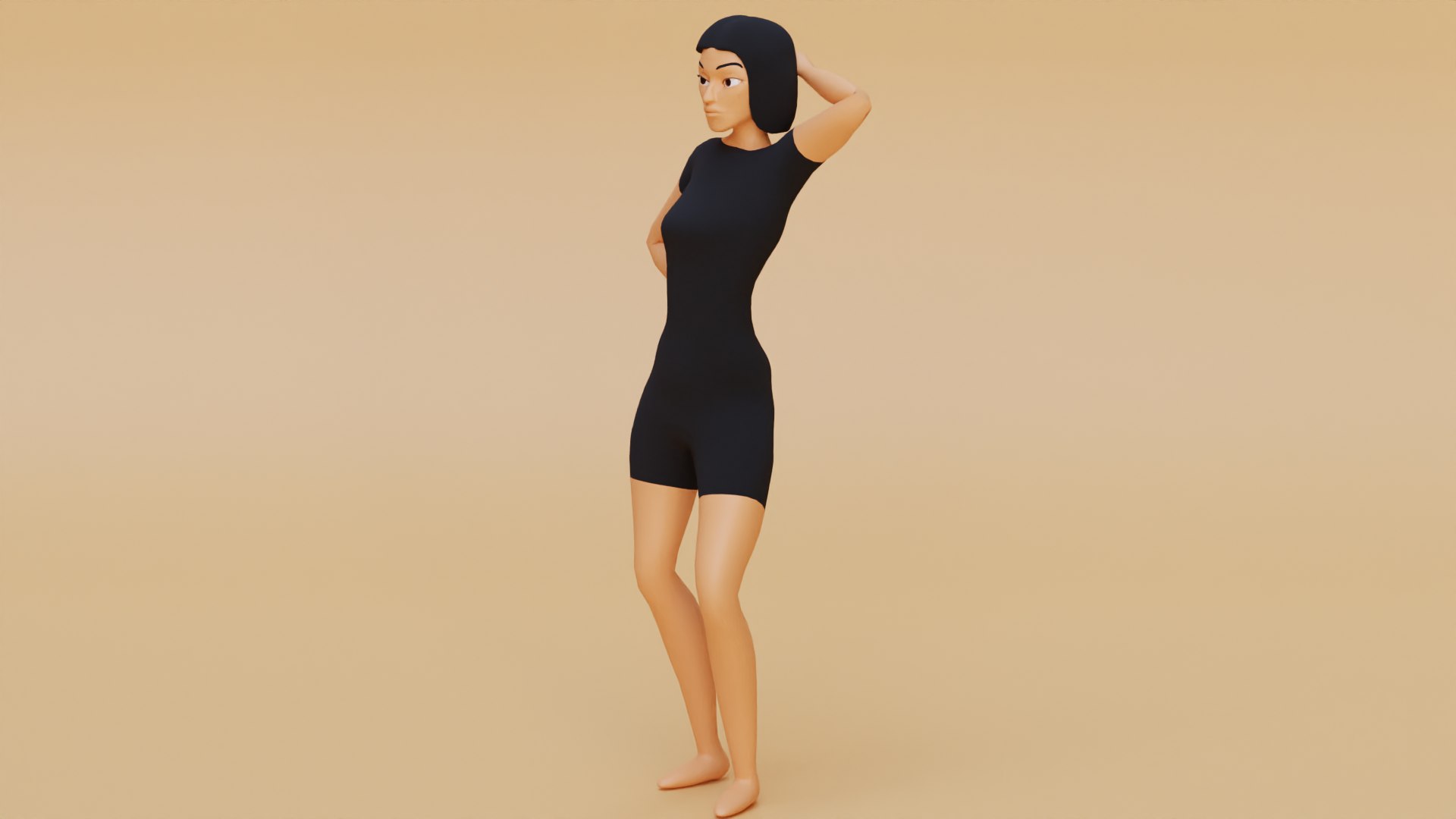 3D Model Female Body Rigged - TurboSquid 1900171