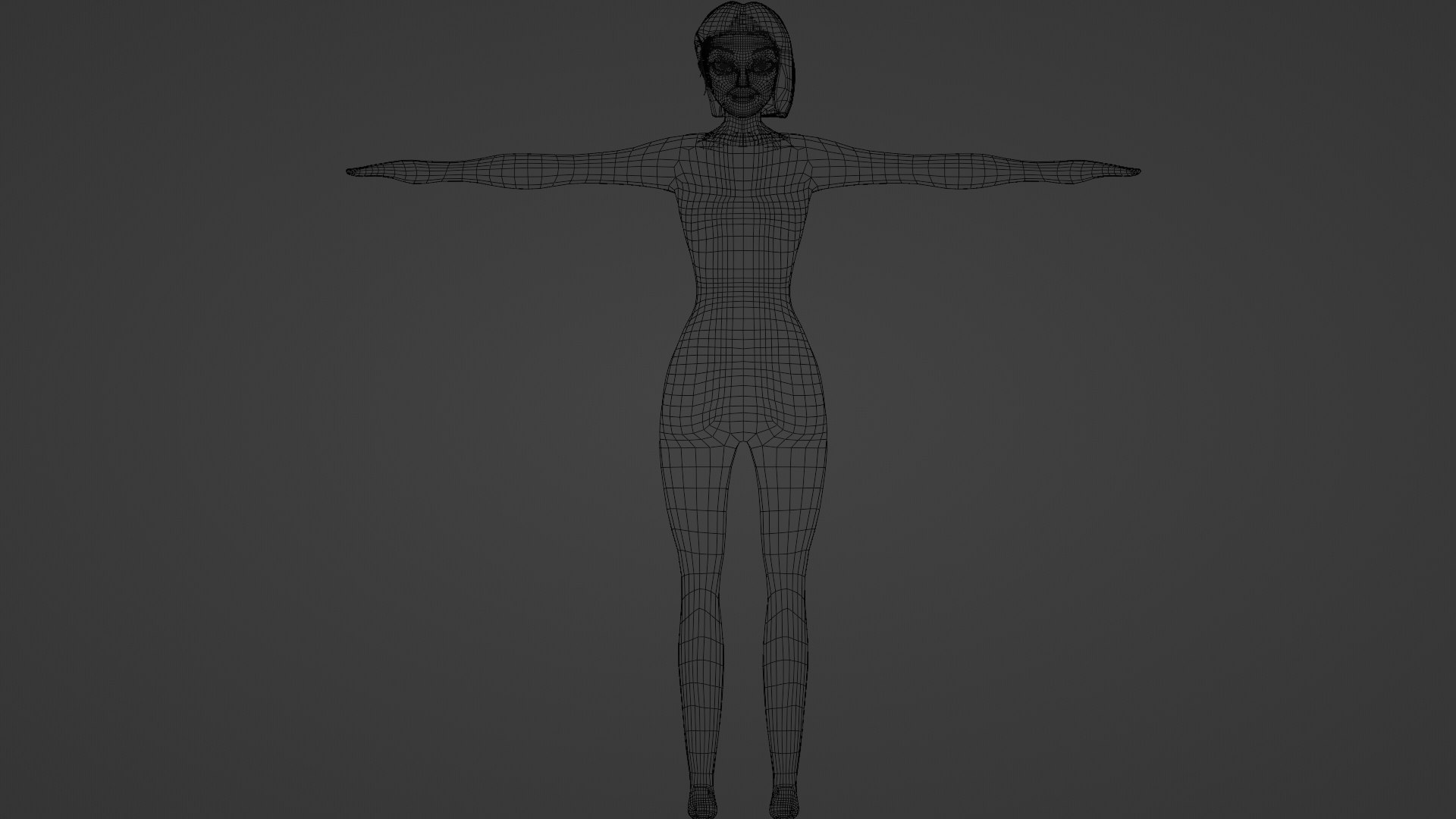 3D Model Female Body Rigged - TurboSquid 1900171