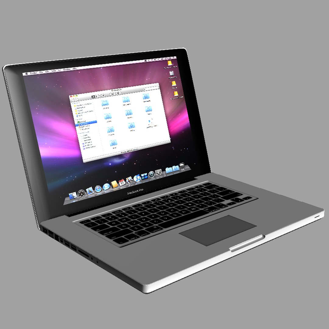 Apple Macbook Pro 3d Model