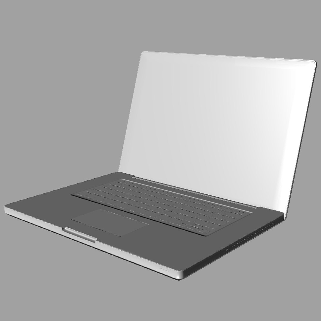 Apple Macbook Pro 3d Model