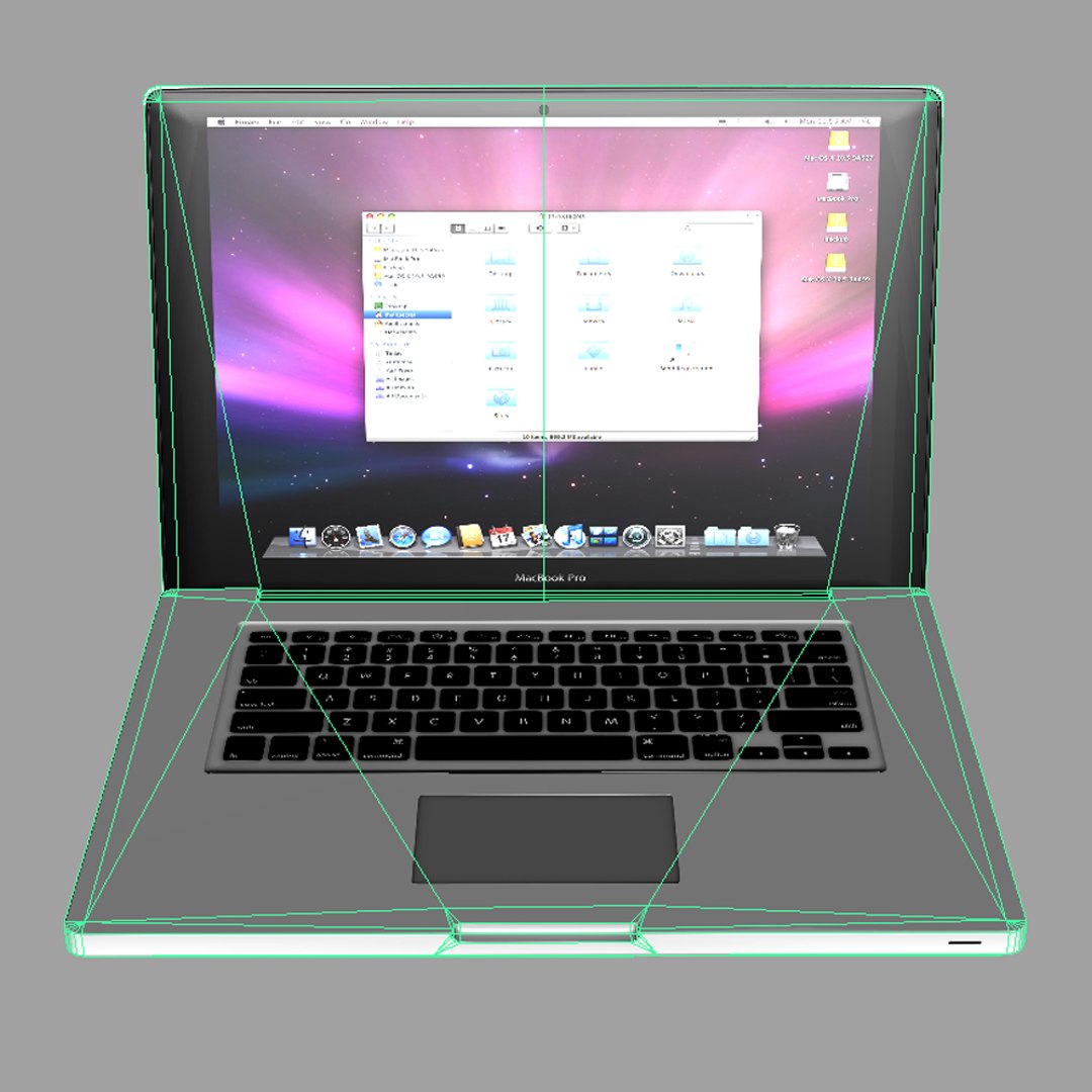 Apple Macbook Pro 3d Model