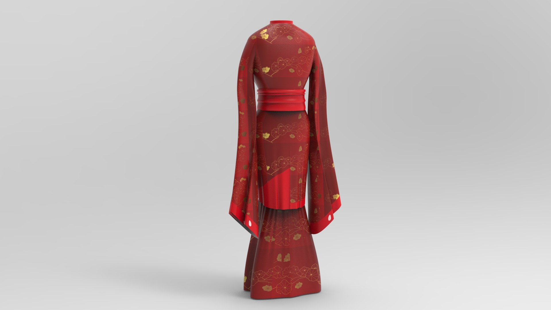 3D Hanfu Outfit - Chinese Dress - TurboSquid 2093560