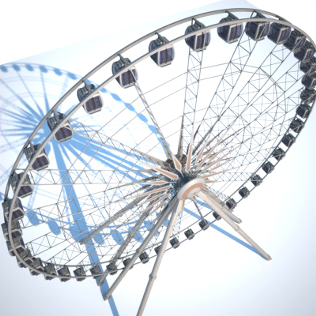 Niagara Sky Wheel 3d Dxf