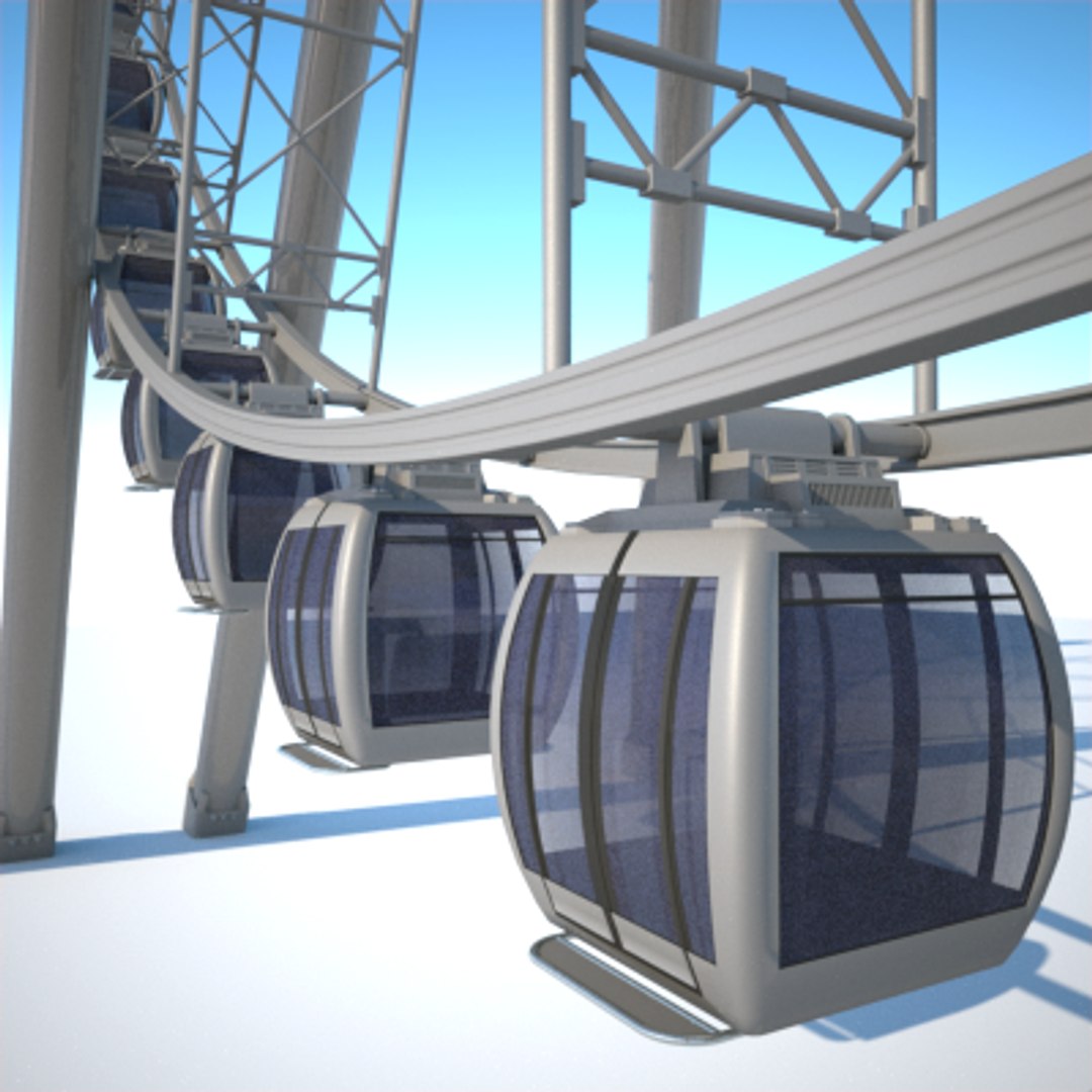 Niagara Sky Wheel 3d Dxf