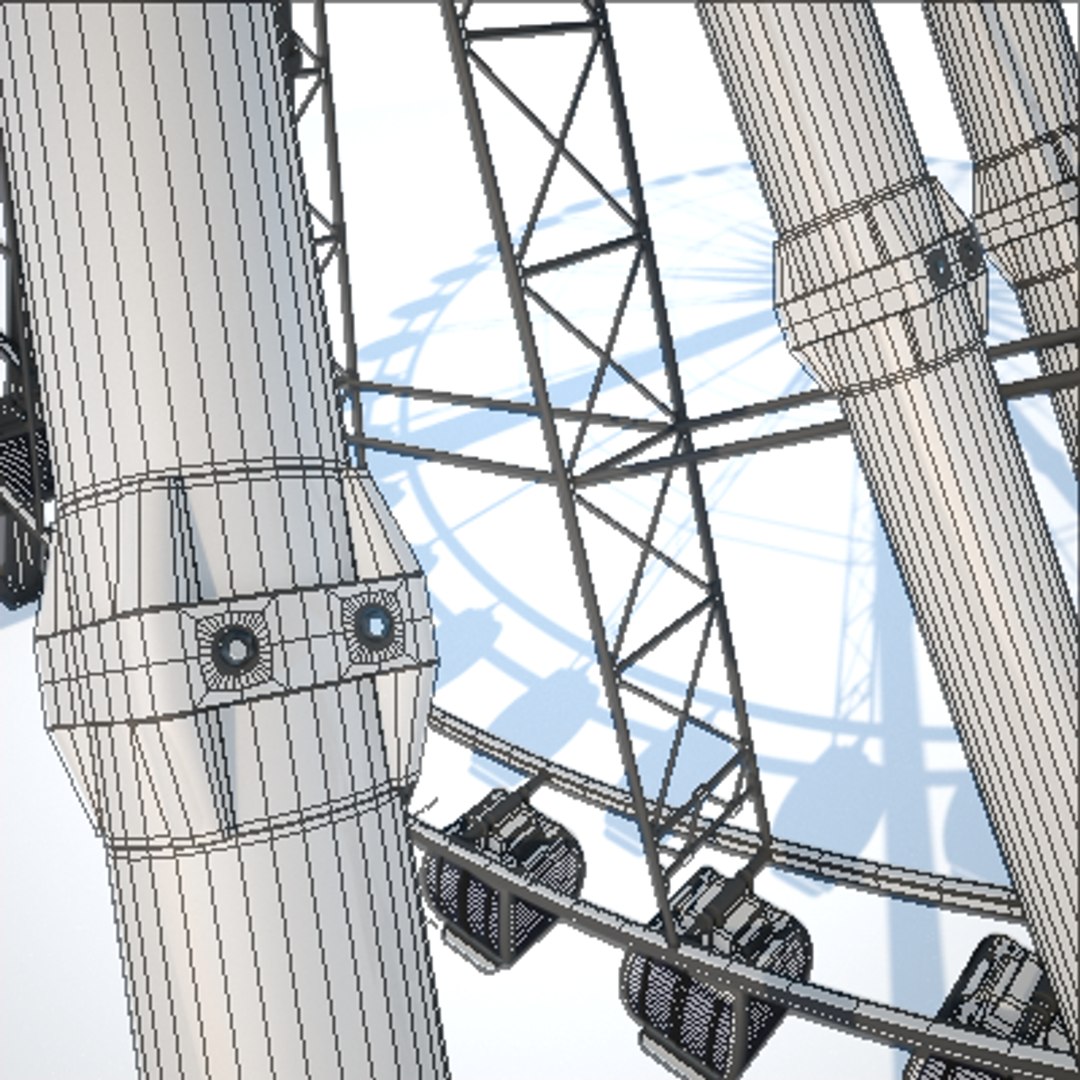 niagara sky wheel 3d dxf