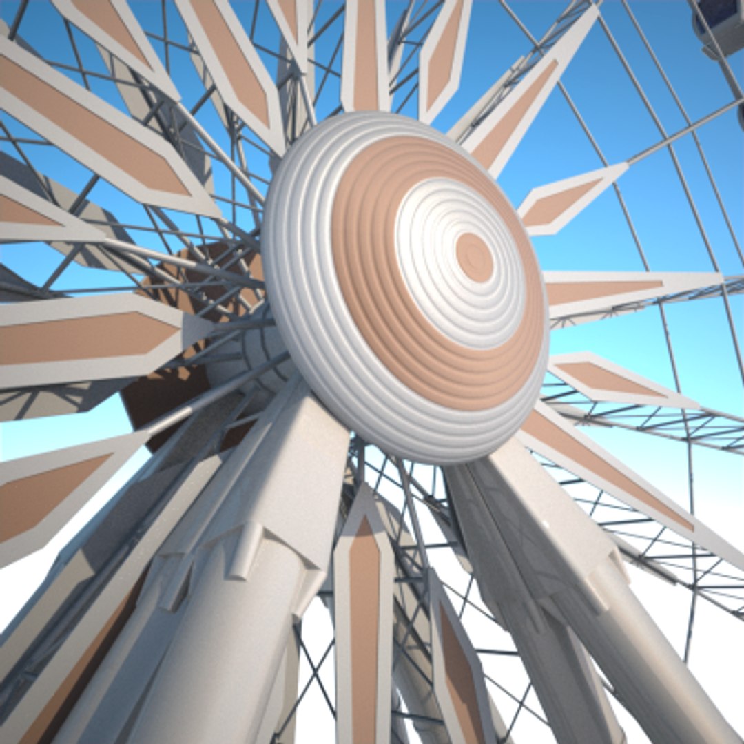 Niagara Sky Wheel 3d Dxf