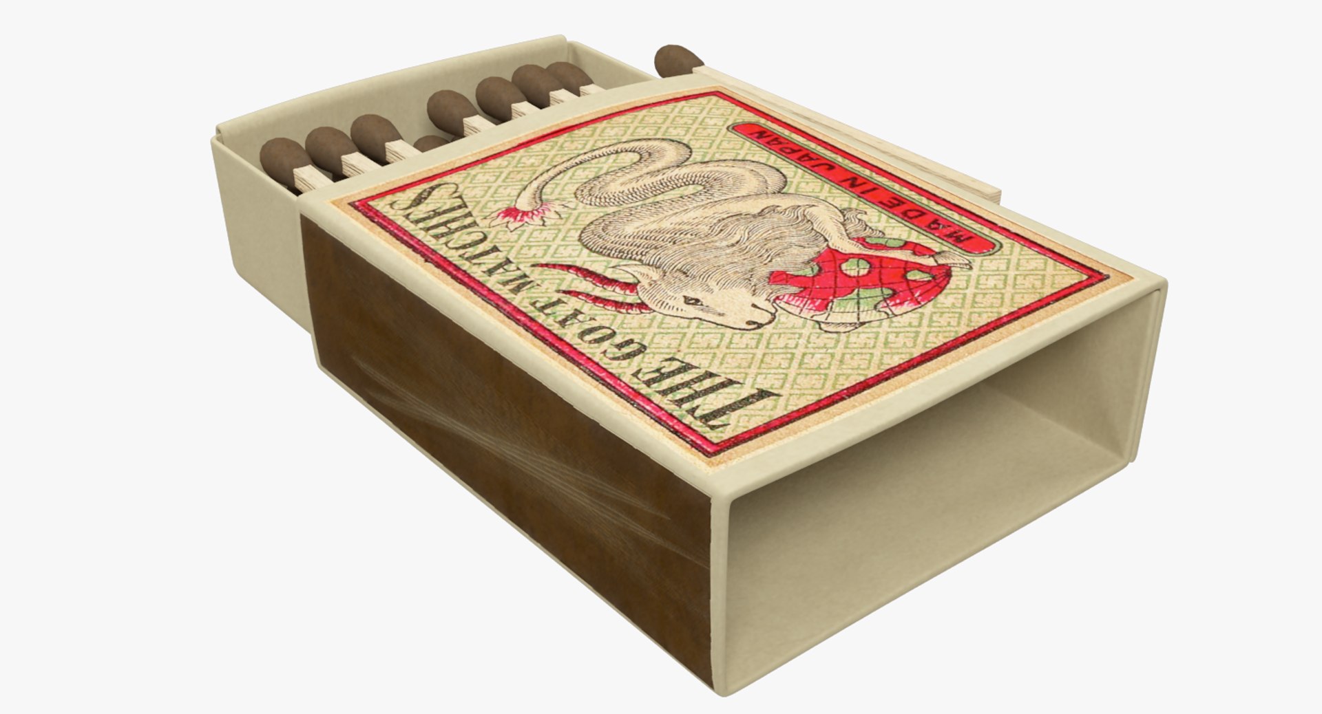 3D Model Matchbox Box Match - TurboSquid 1377304