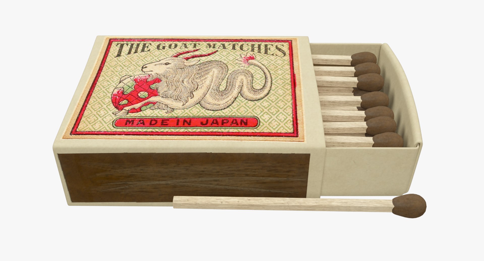 3D Model Matchbox Box Match - TurboSquid 1377304