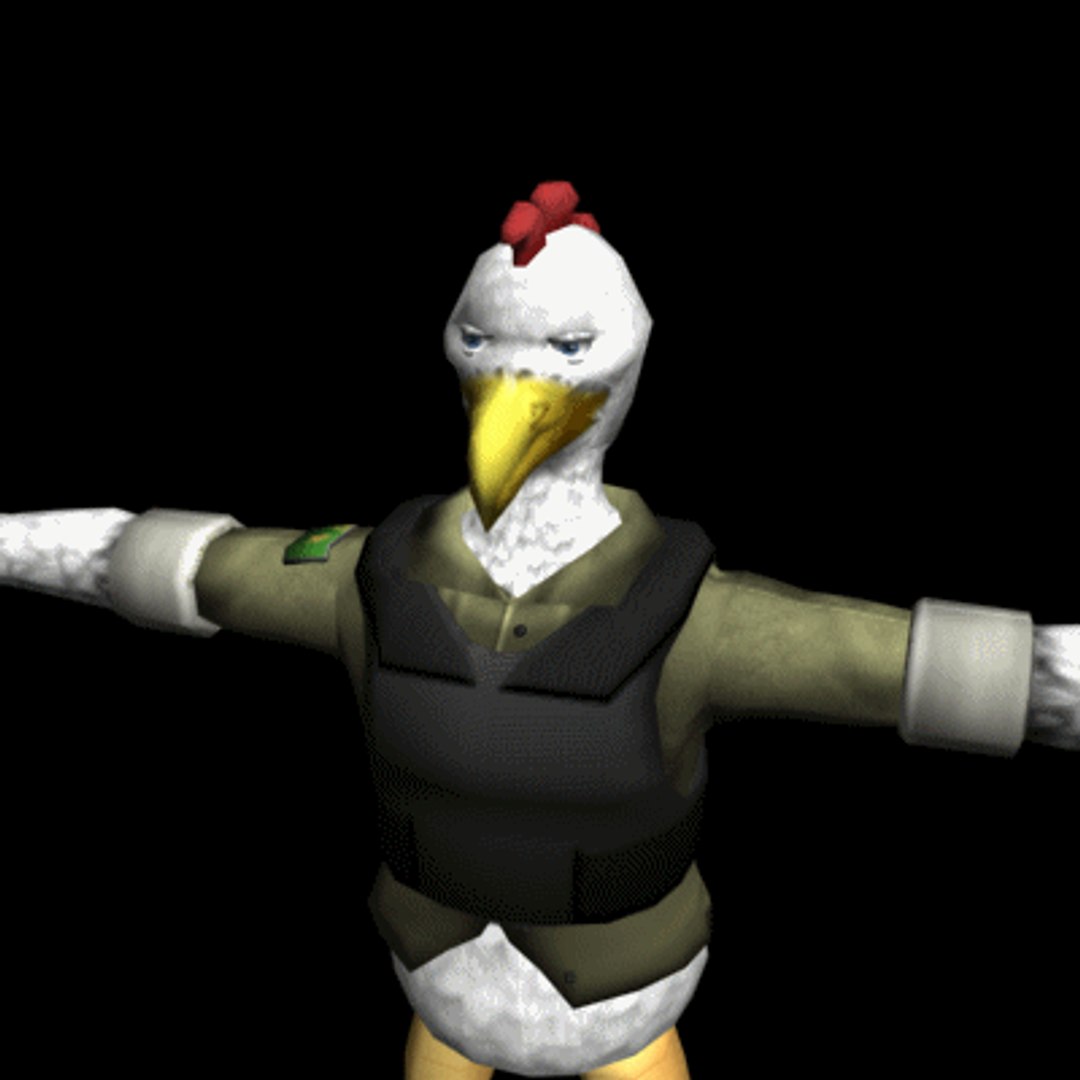 Maya Chicken Soldier