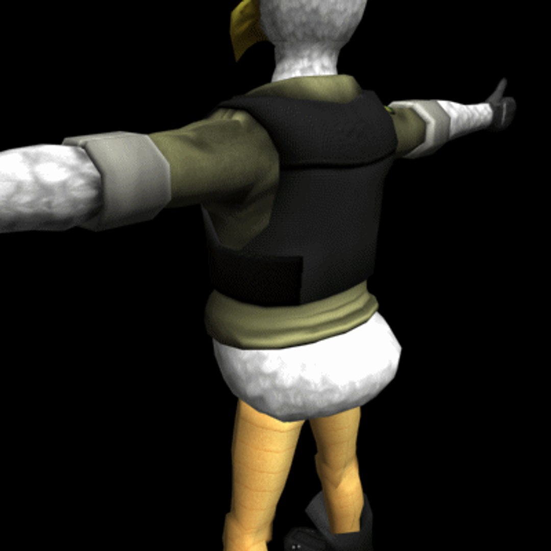 Maya Chicken Soldier