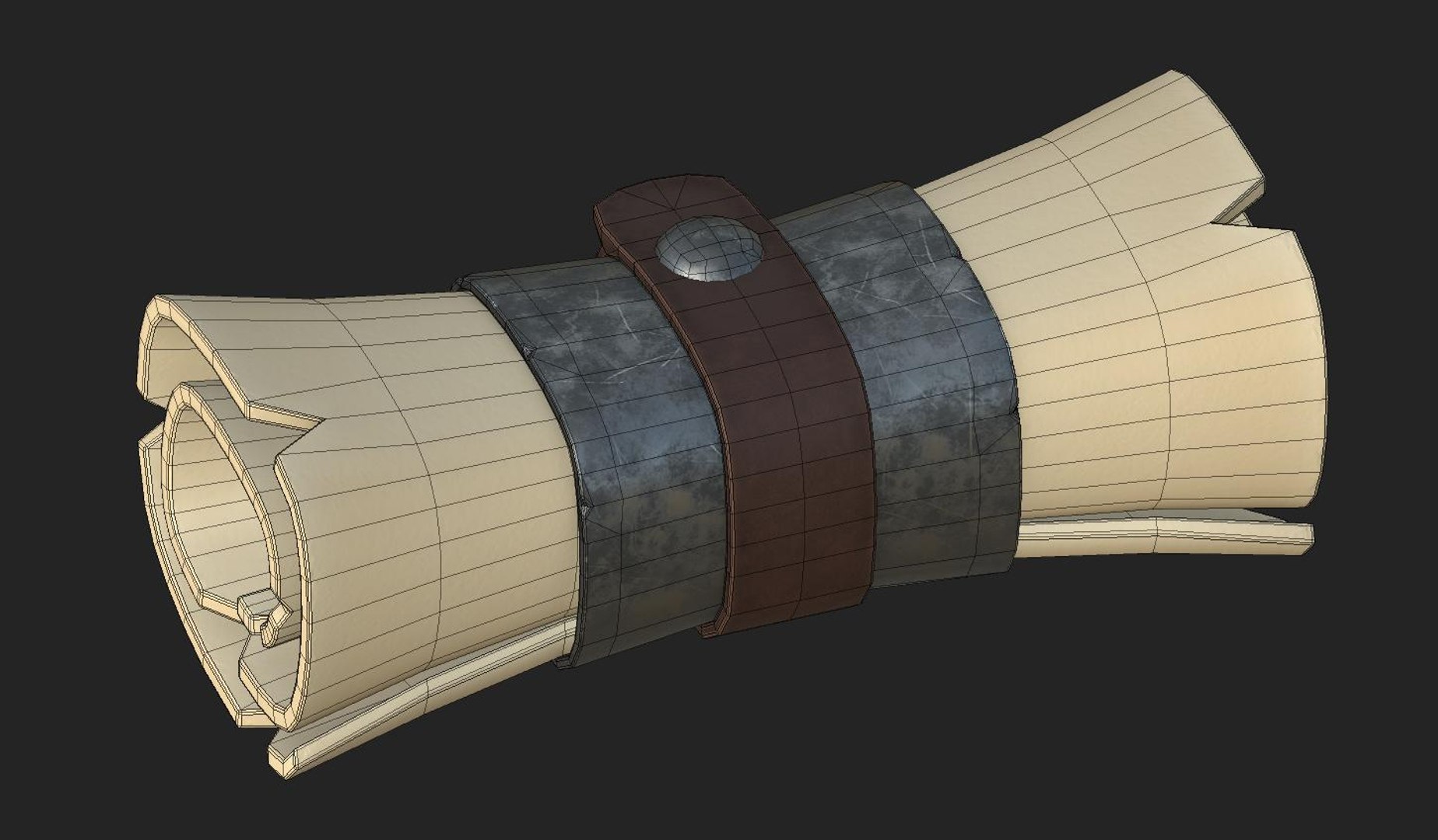 Stylized Scroll 3D Model - TurboSquid 1586249