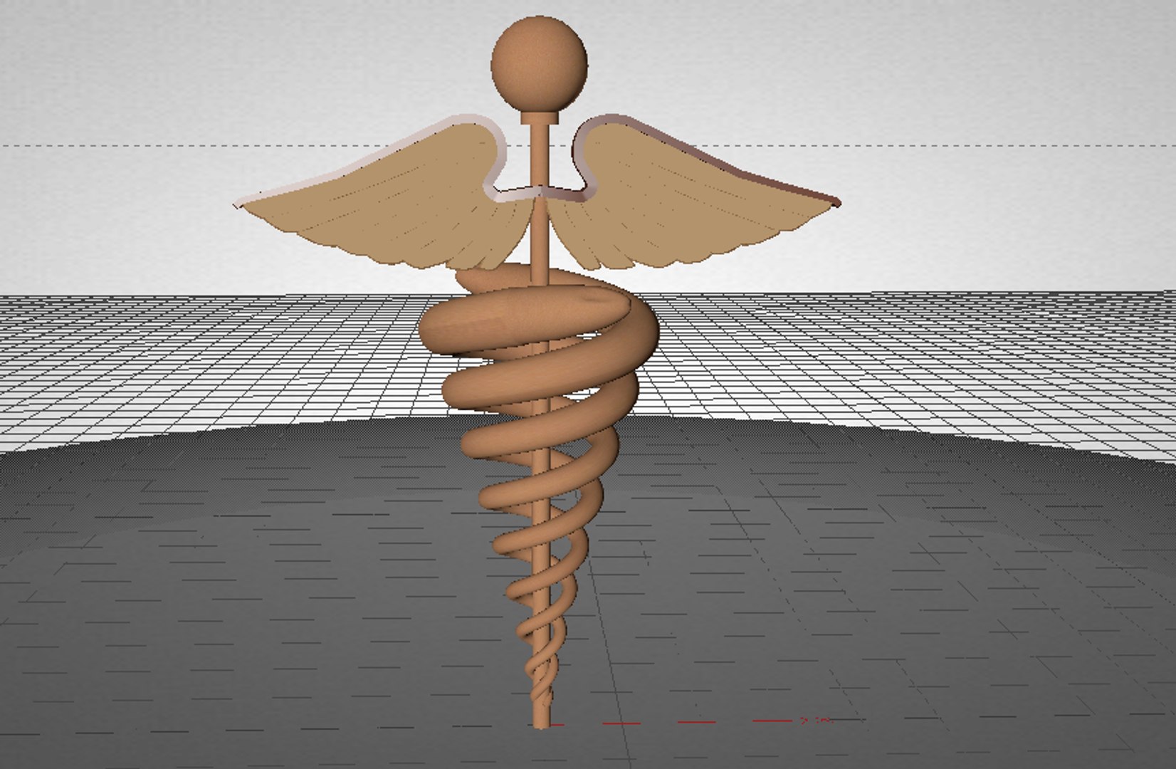 Caduceus S 3d Model