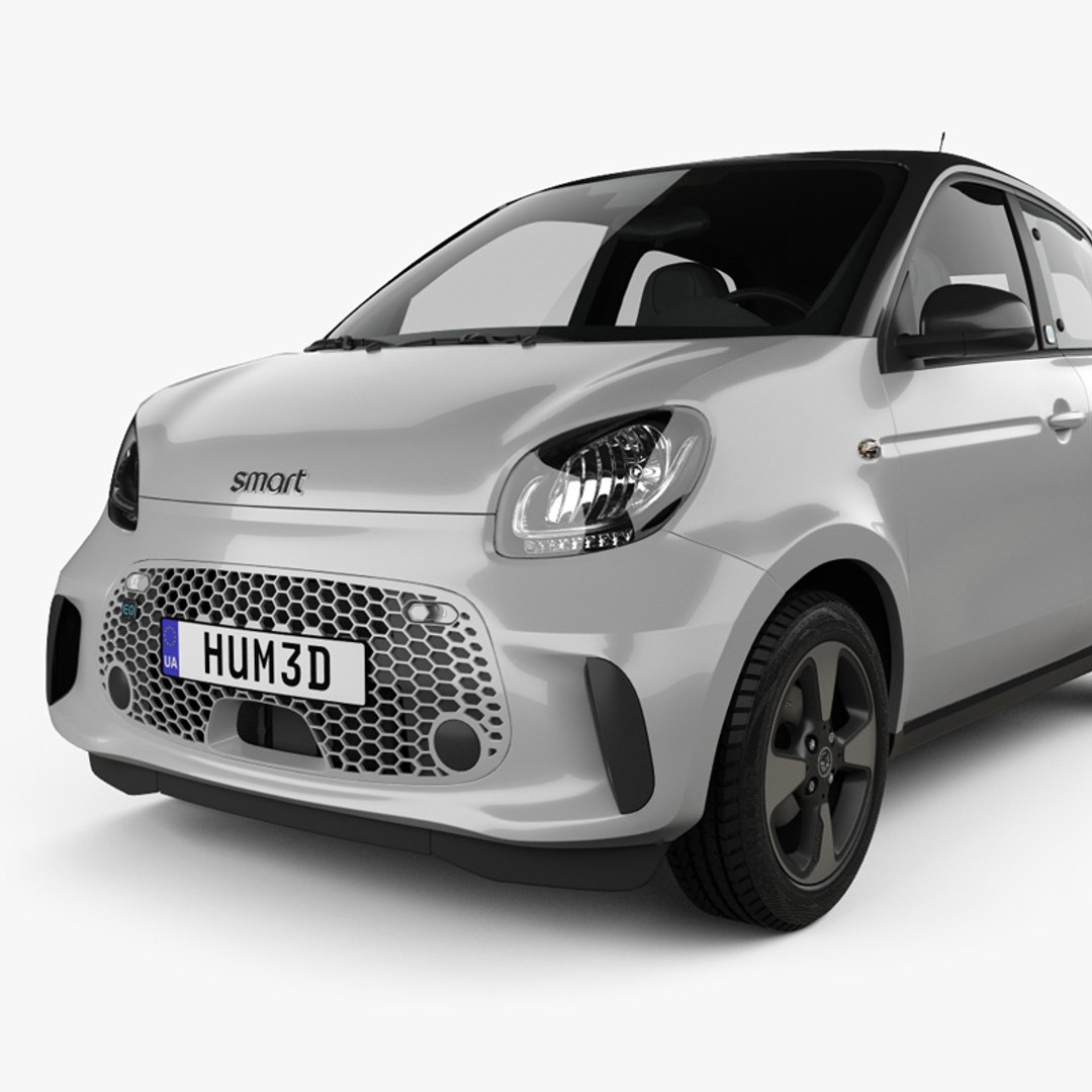 Smart forfour eq 3D model - TurboSquid 1708893