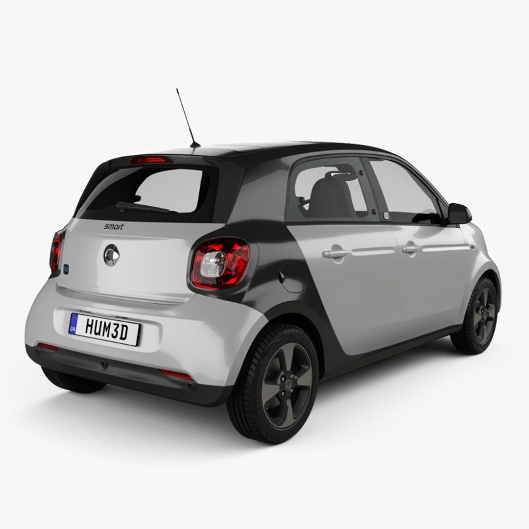 Smart forfour eq 3D model - TurboSquid 1708893