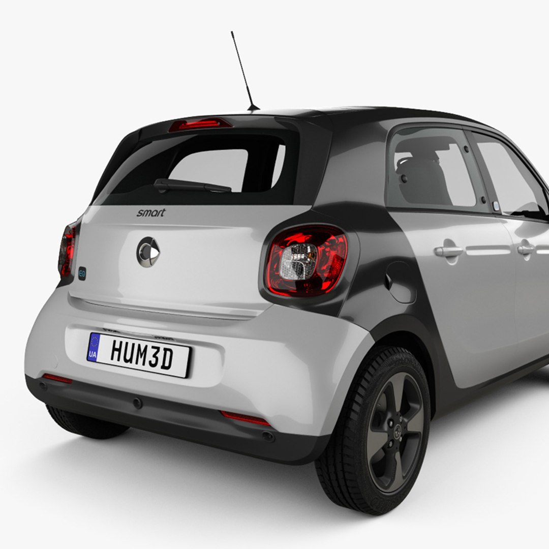 Smart forfour eq 3D model - TurboSquid 1708893