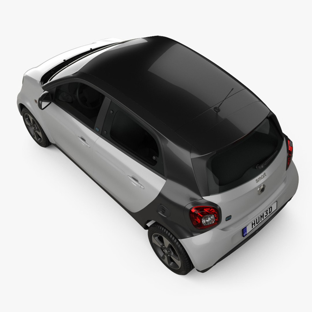 Smart forfour eq 3D model - TurboSquid 1708893