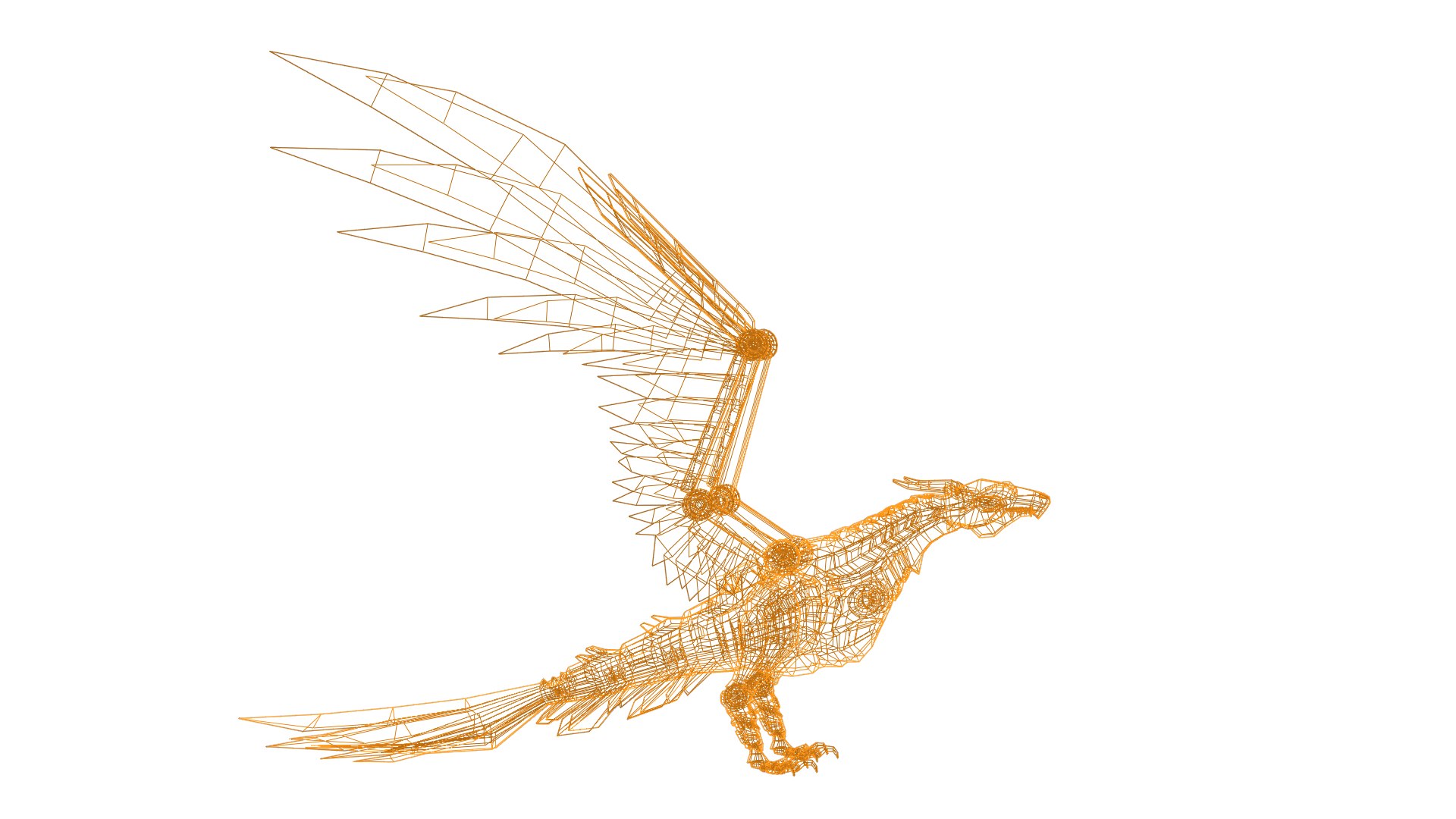 3D Cyberpunk Phoneix Model - TurboSquid 2095283