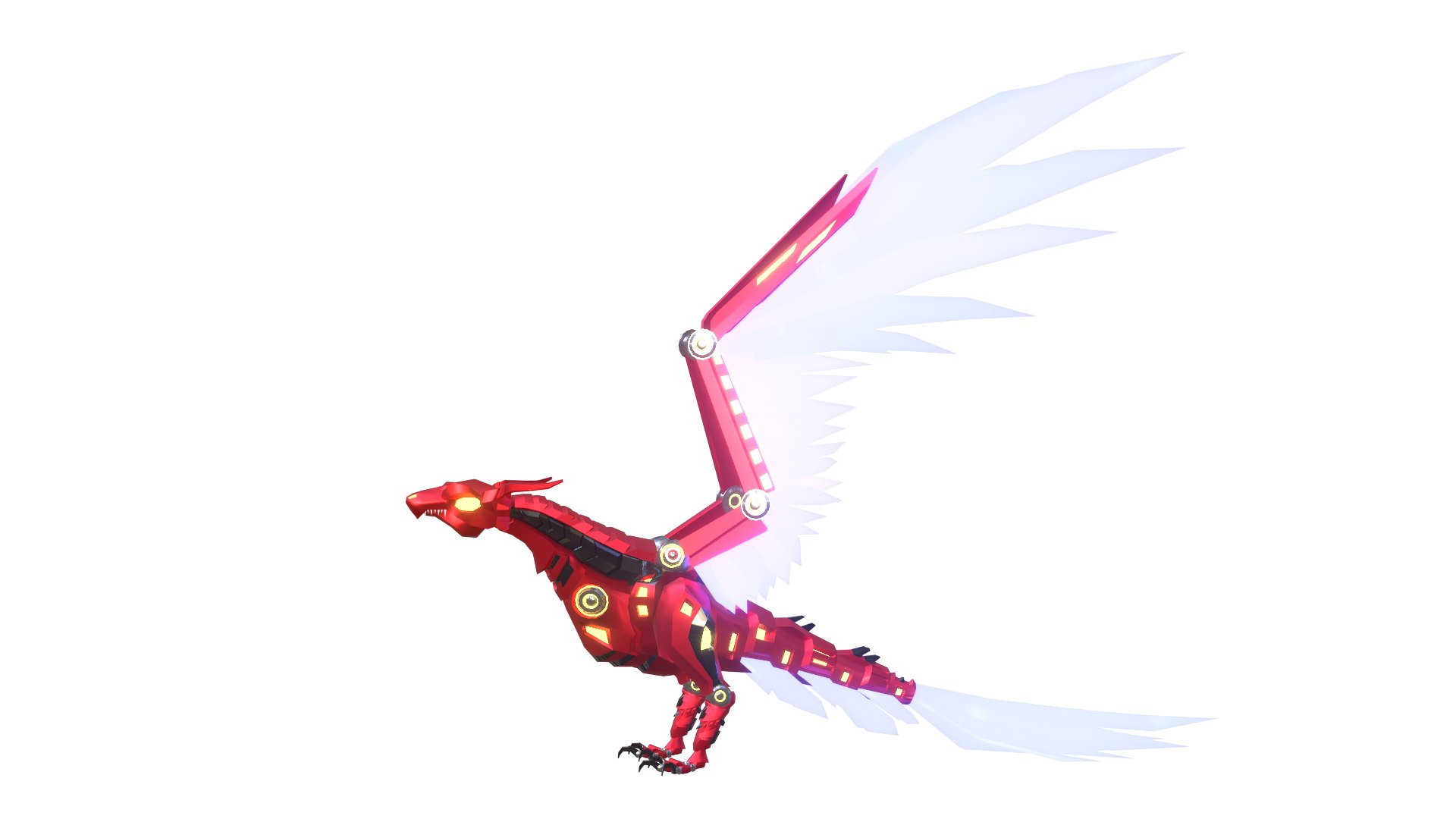 3D Cyberpunk Phoneix Model - TurboSquid 2095283