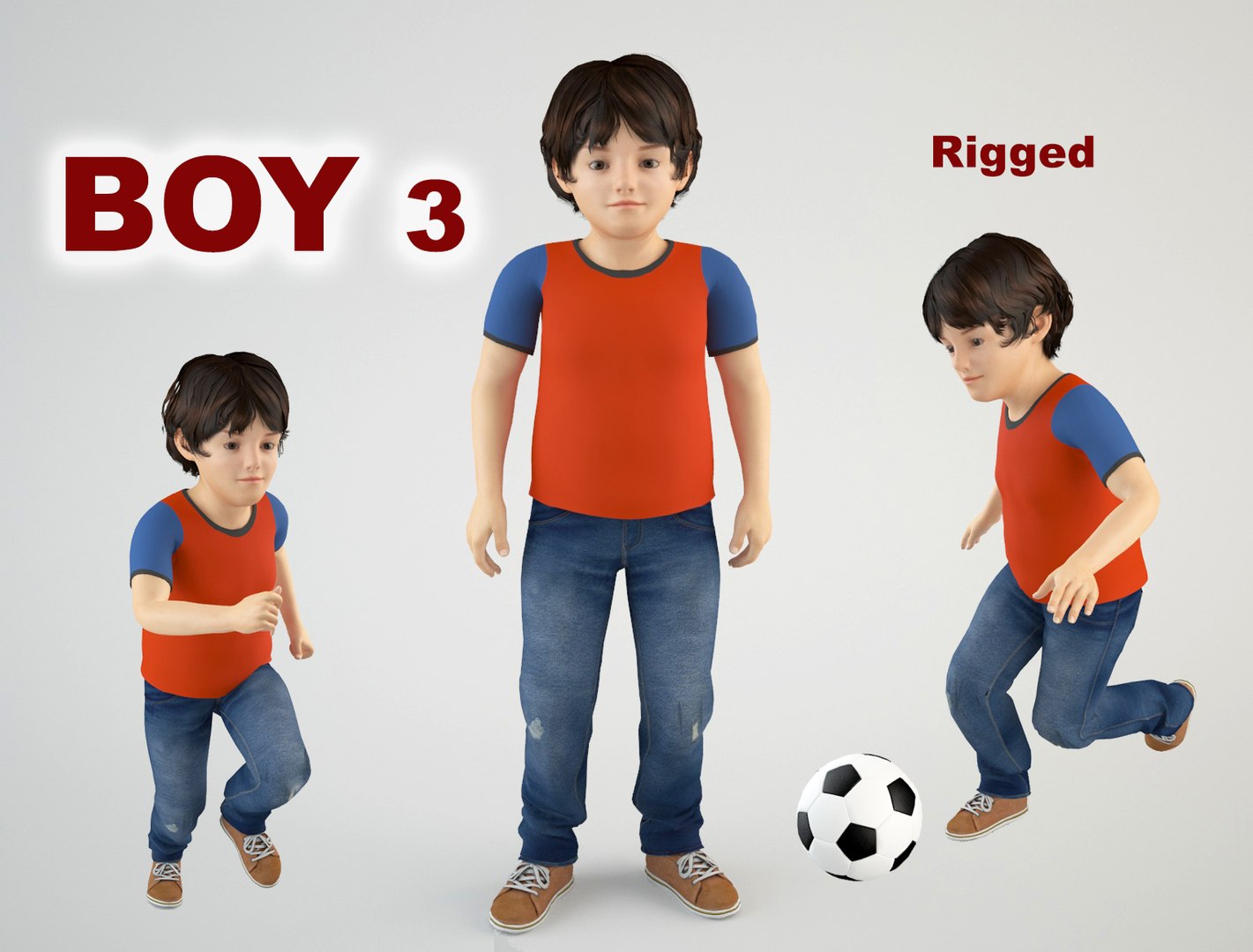 Boy 3D - TurboSquid 1203439