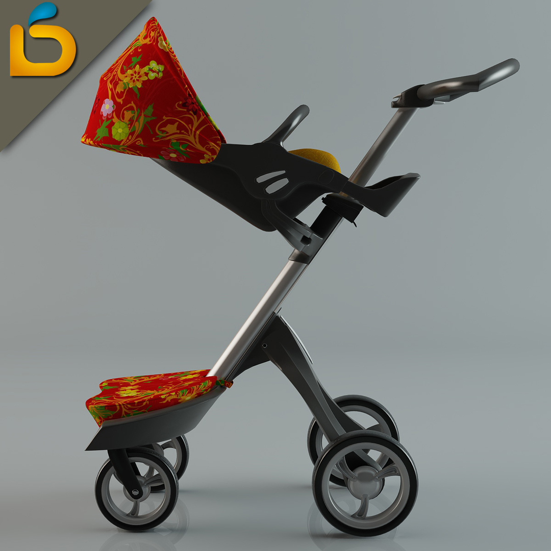 stokke xplory 3d model