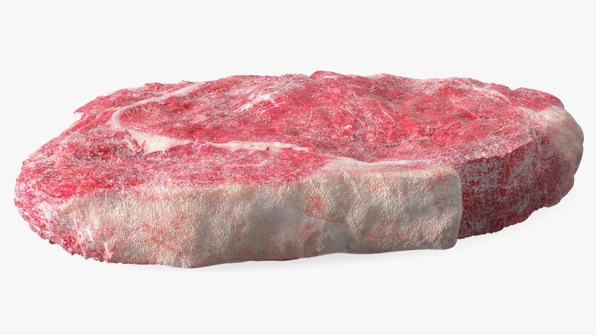 3D Meat Slice Frozen Model - TurboSquid 1947475
