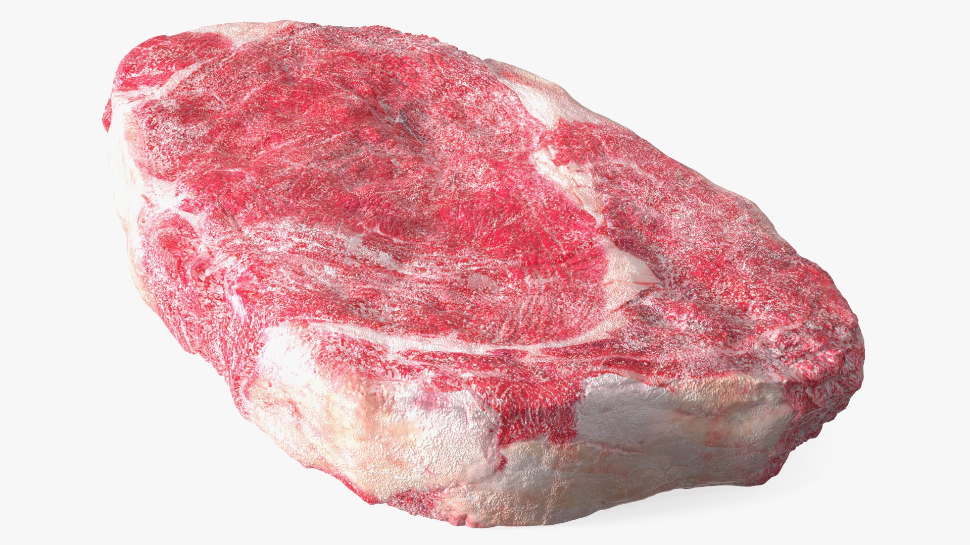 3D Meat Slice Frozen Model - TurboSquid 1947475