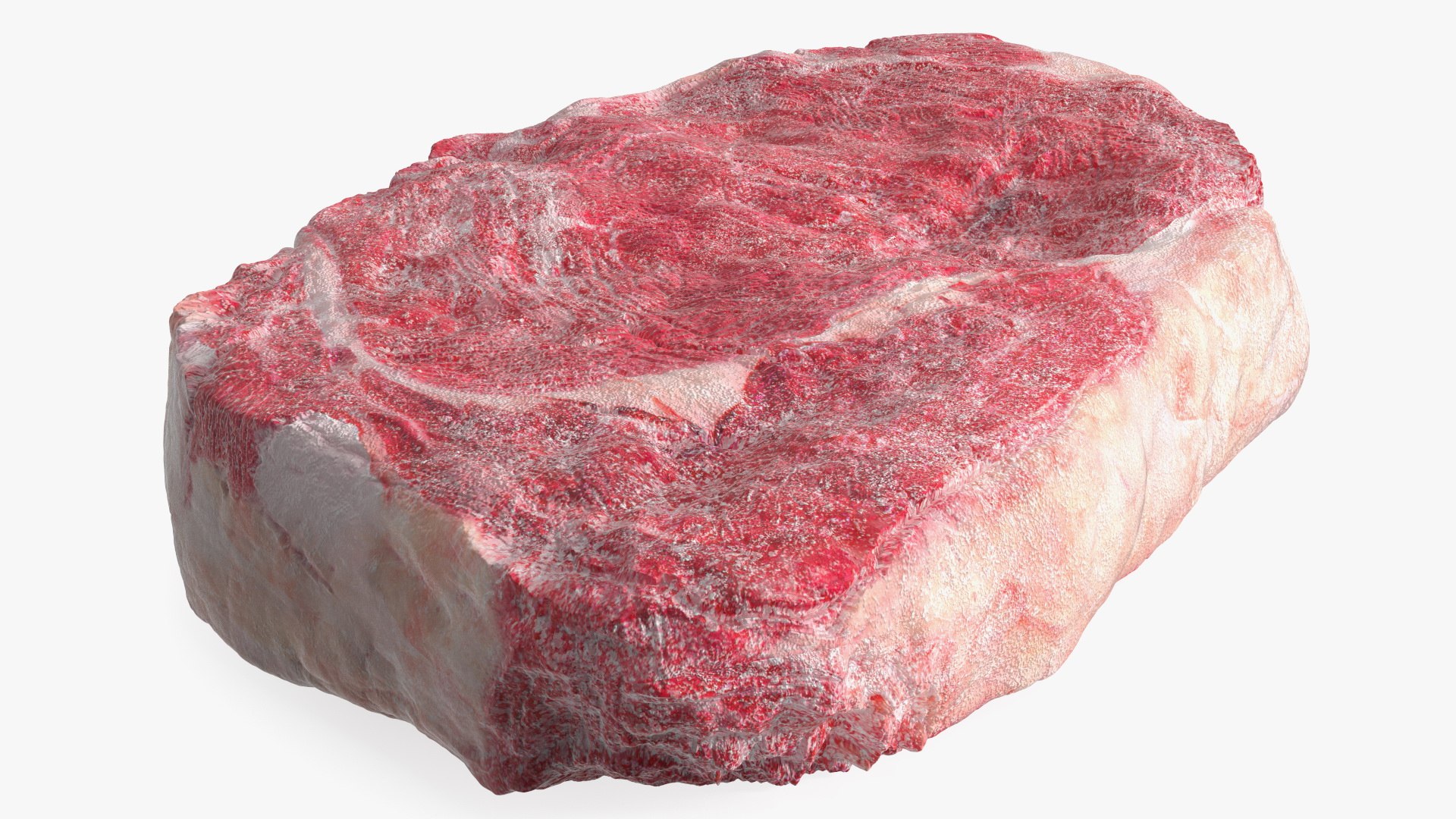 3D Meat Slice Frozen Model - TurboSquid 1947475