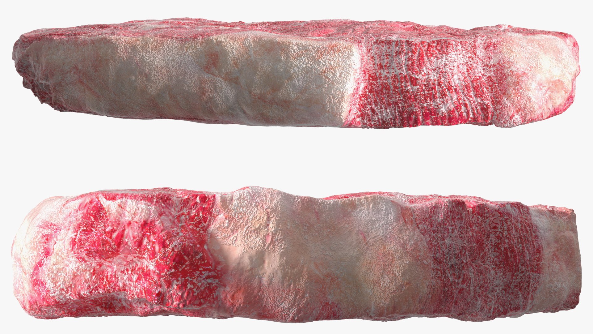 3D Meat Slice Frozen Model - TurboSquid 1947475