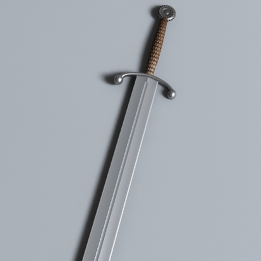 3d Model Weapon Steel Axe