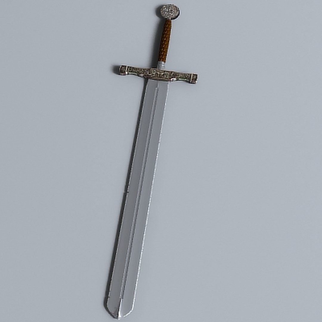 3d Model Weapon Steel Axe