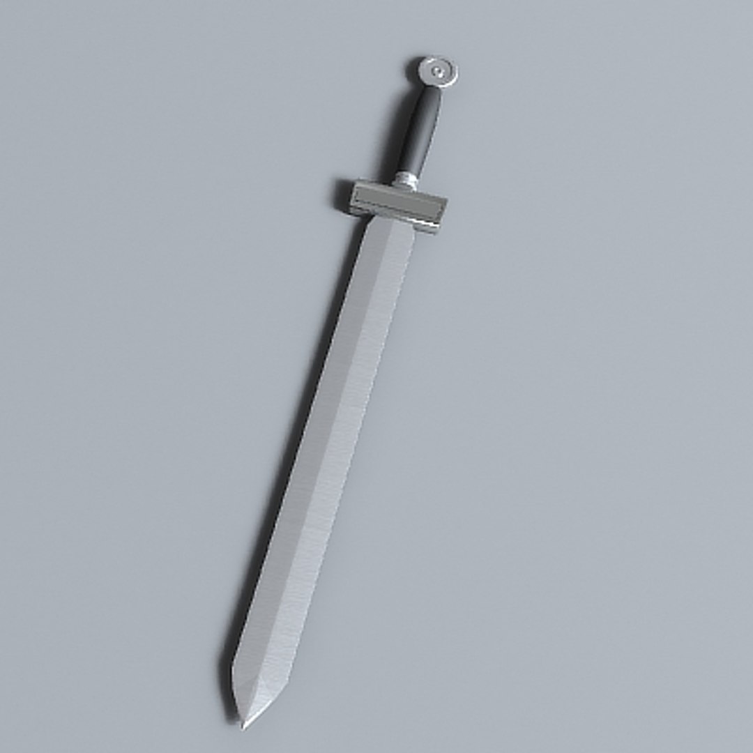 3d Model Weapon Steel Axe
