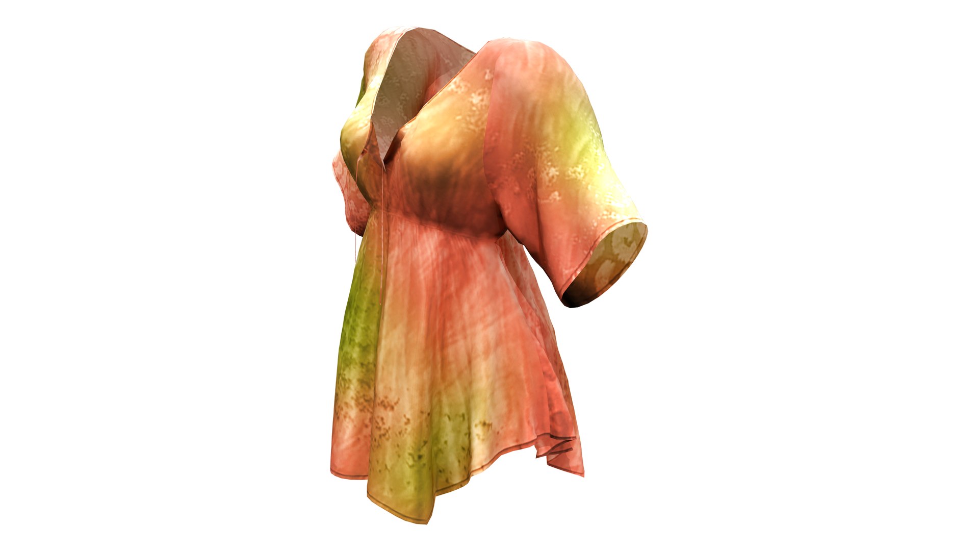 Tunic Dress 3D - TurboSquid 1882830