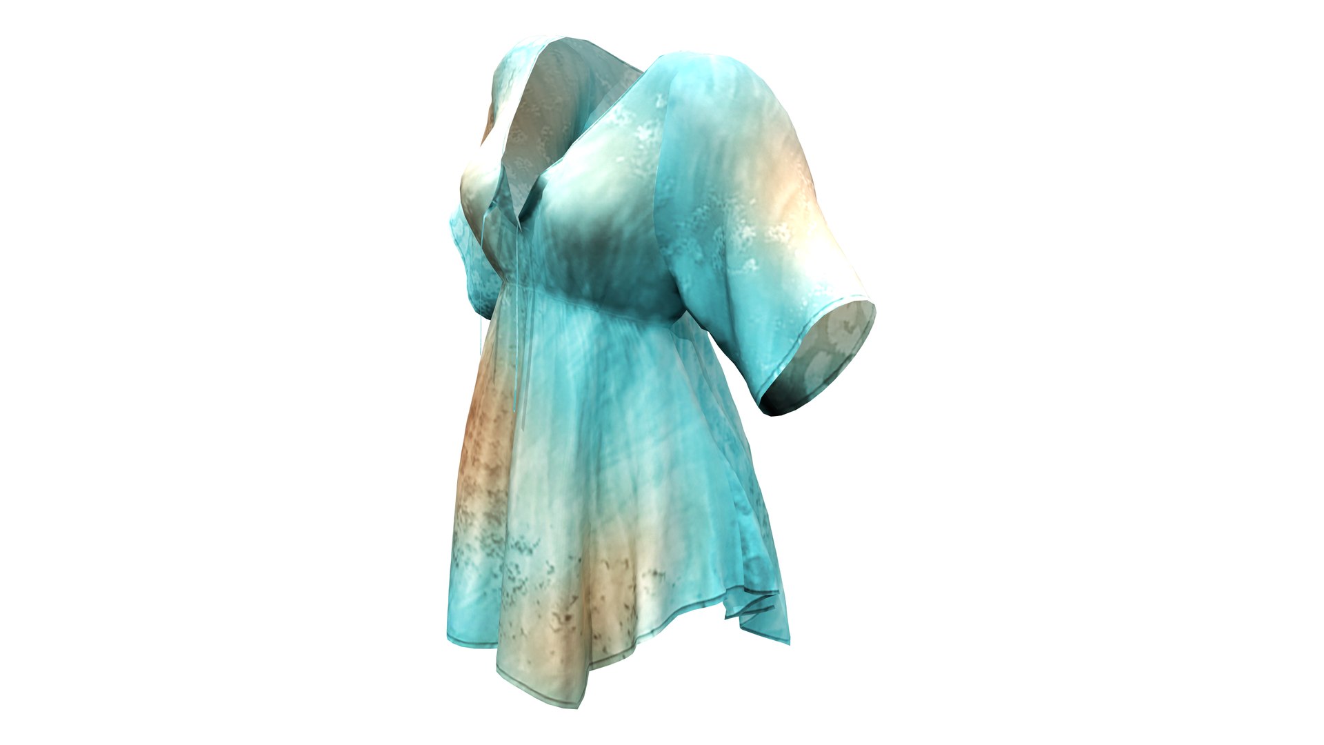 Tunic Dress 3D - TurboSquid 1882830