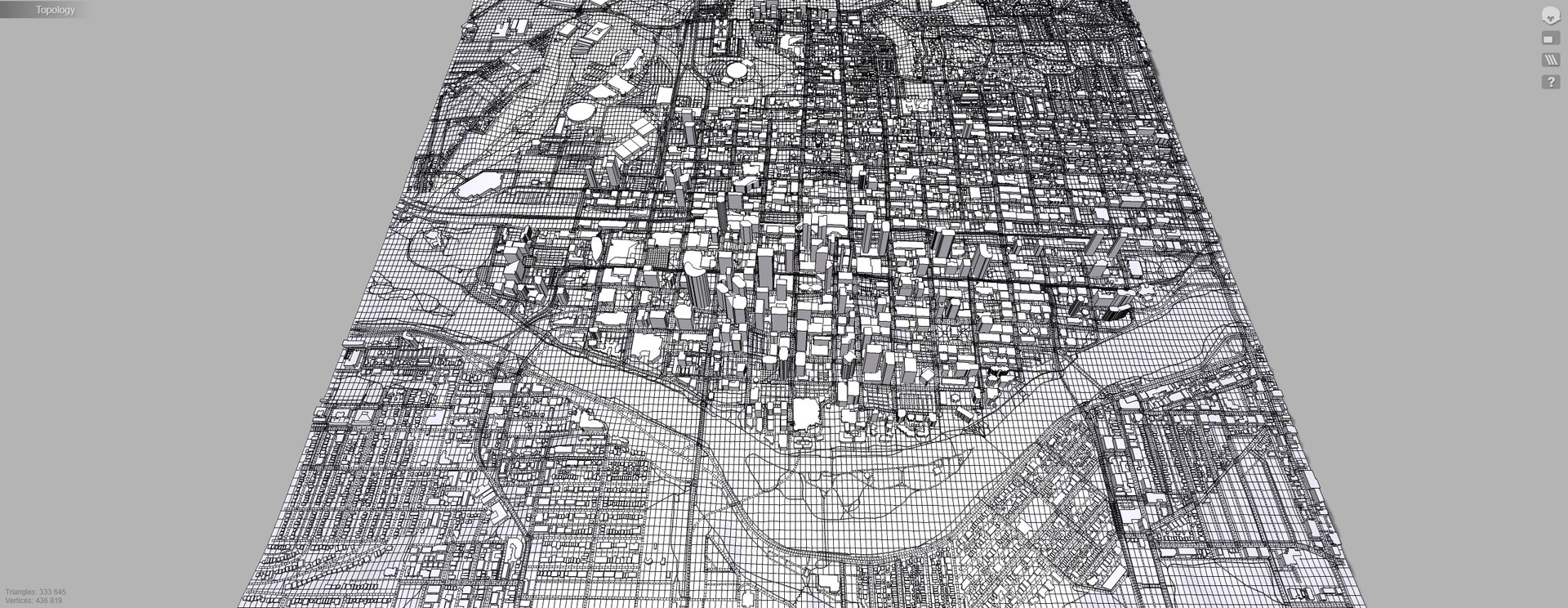 Cityscape Calgary Canada 3D model - TurboSquid 2014941