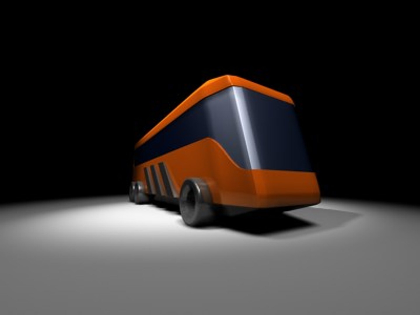 3d city touring bus