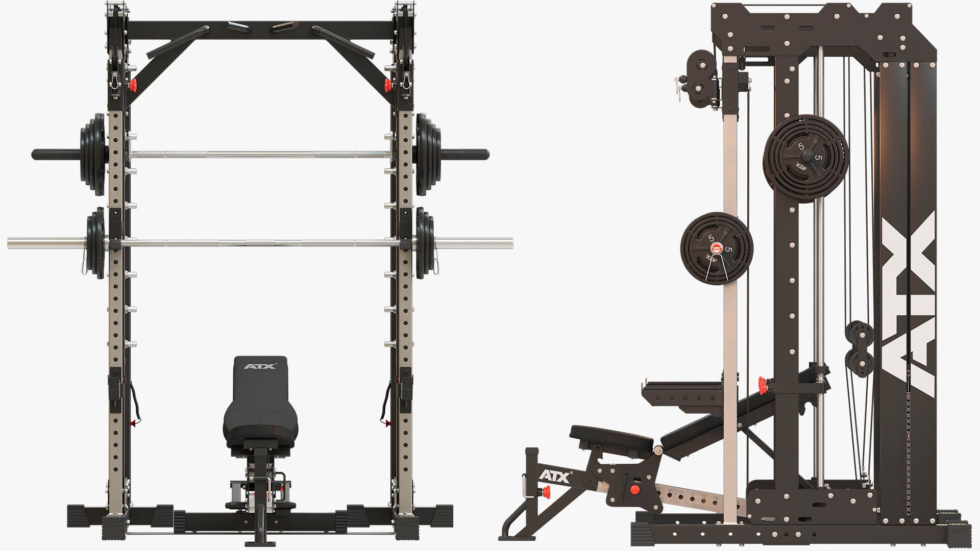 ATX Smith Cable Rack Weight Stack Model - TurboSquid 2326461