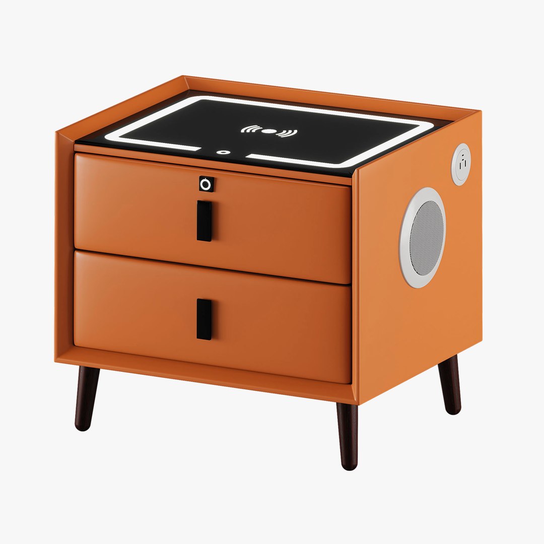 Smart Bedside Table 3D Model - TurboSquid 2168626