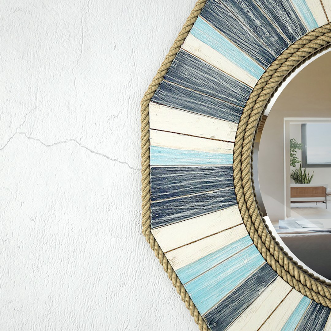 Cabot Cove Wood Frame Mirror 3D Model - TurboSquid 2129722