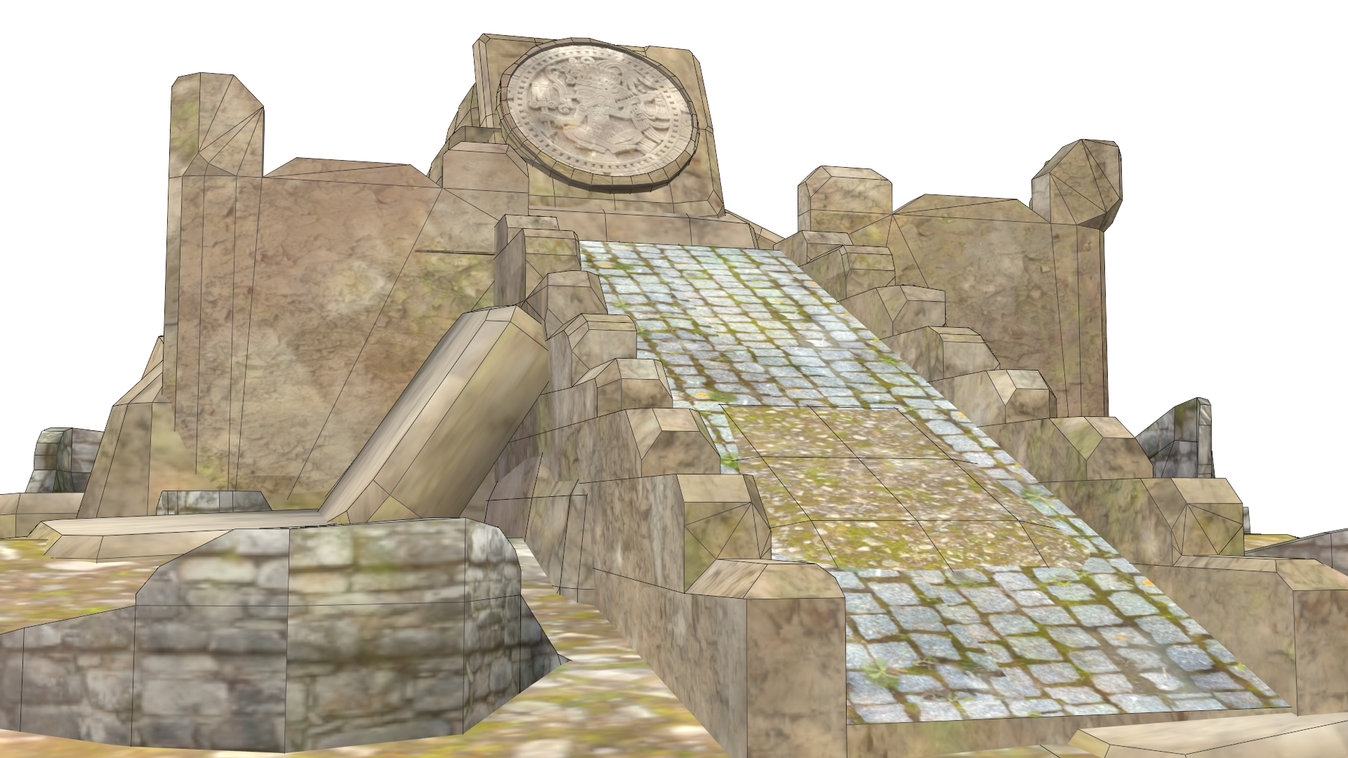 Mayan Buildings Collection XL - Low Poly - Textured 3D model ...