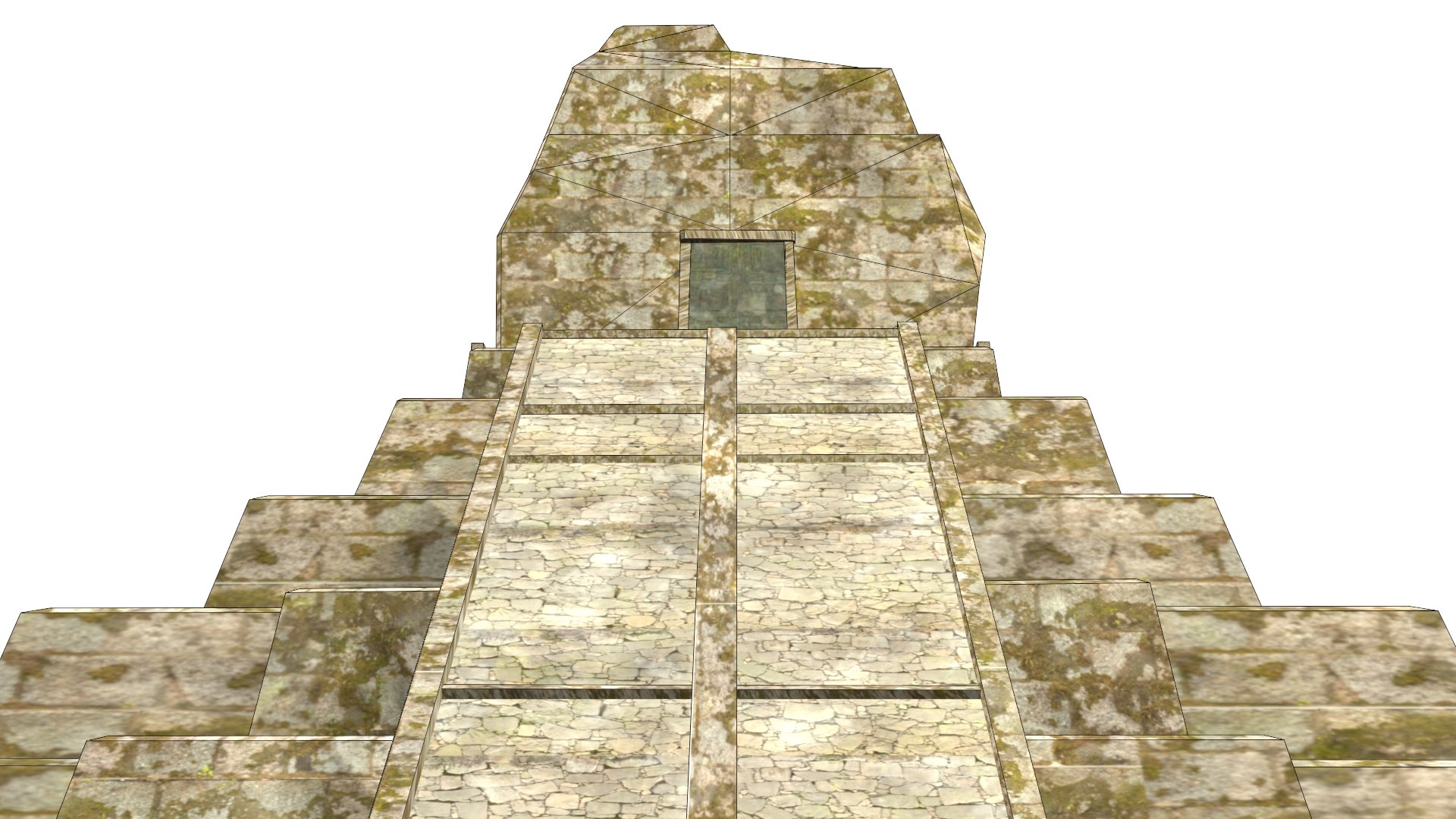 Mayan Buildings Collection XL - Low Poly - Textured 3D model ...