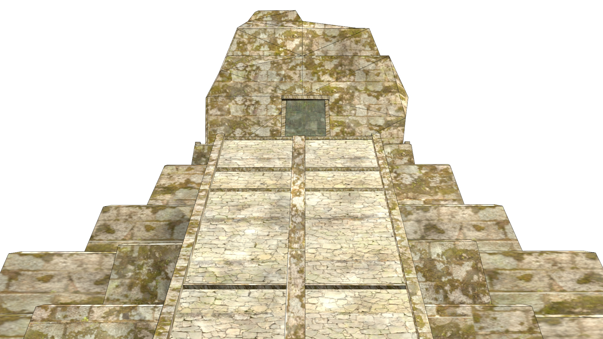 Mayan Buildings Collection XL - Low Poly - Textured 3D model ...