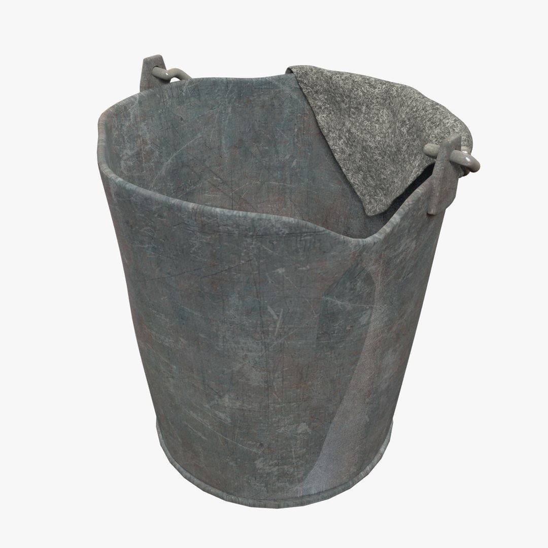 Old Bucket Rag 3D Model | 1144506 | TurboSquid
