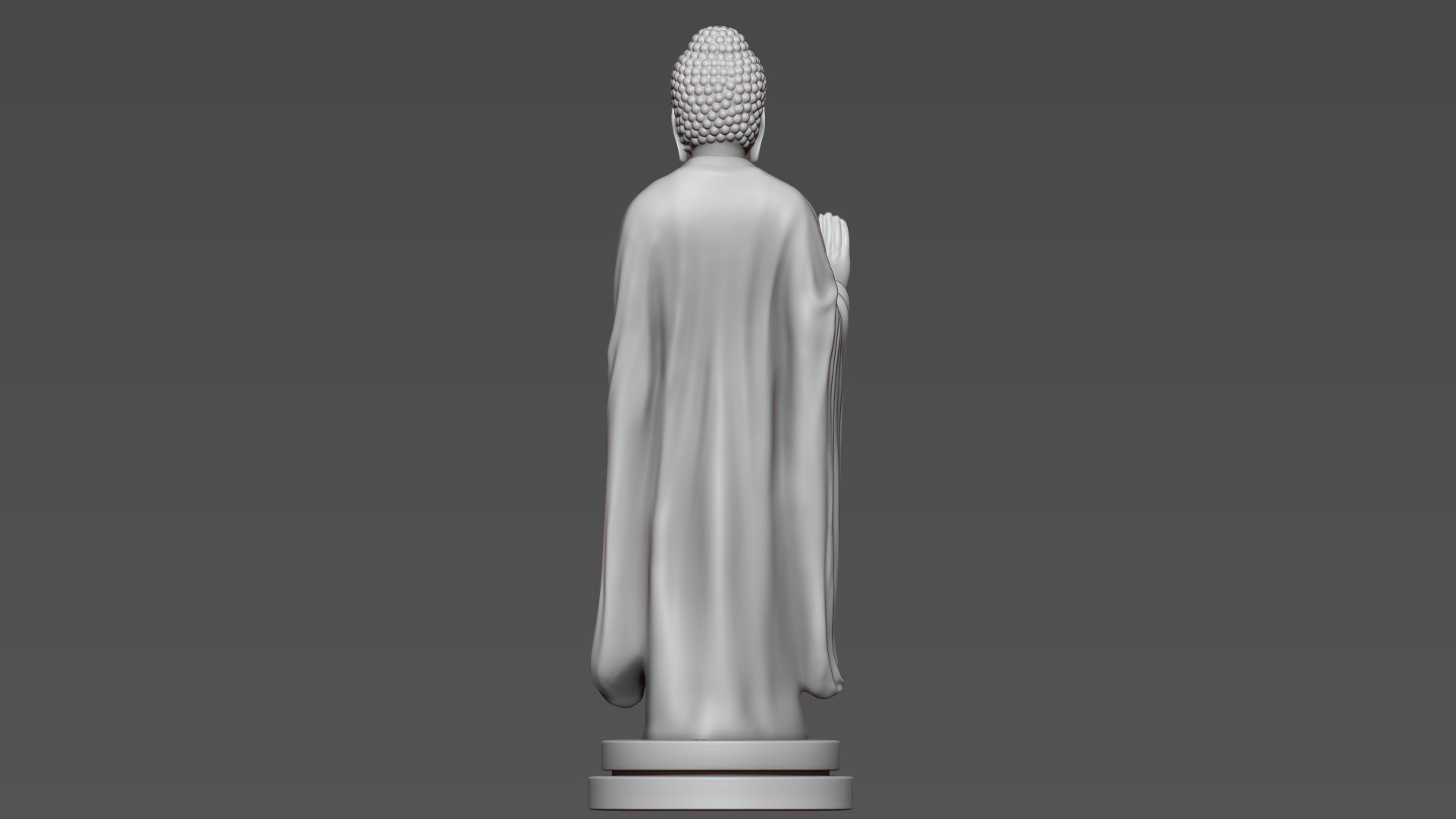 Buddha Standing 3D Print Model Model - TurboSquid 1982494