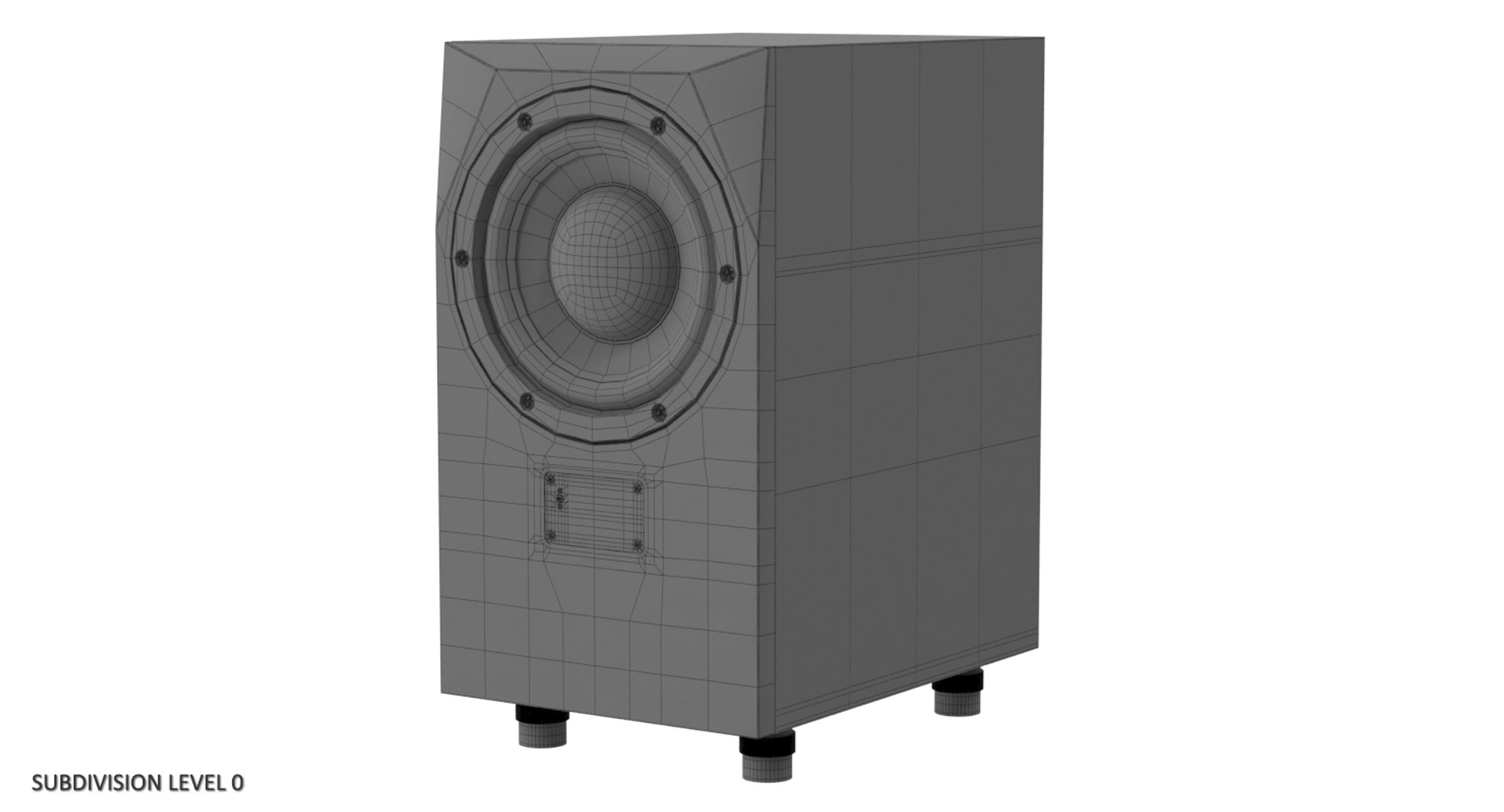 3D Adam Sub10 Mk2 Subwoofer Model - TurboSquid 1406378