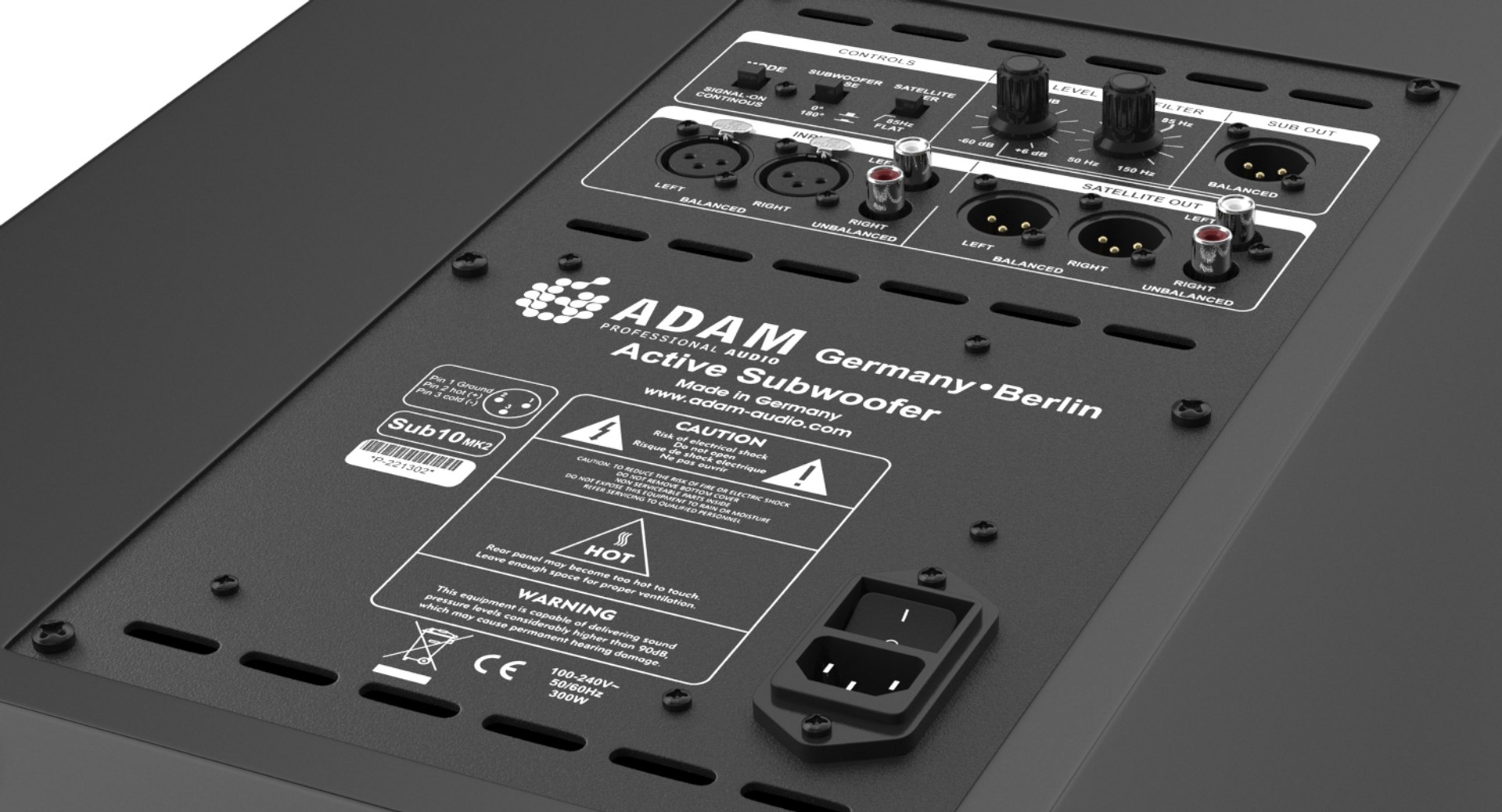 3D Adam Sub10 Mk2 Subwoofer Model - TurboSquid 1406378