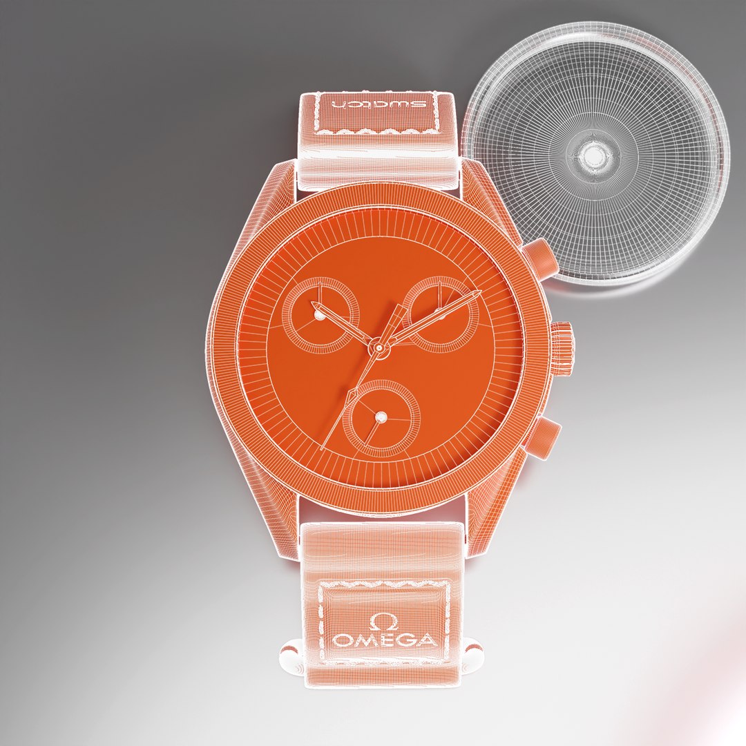 3D Moonswatch Mission On Earth - Lava Model - TurboSquid 2244006