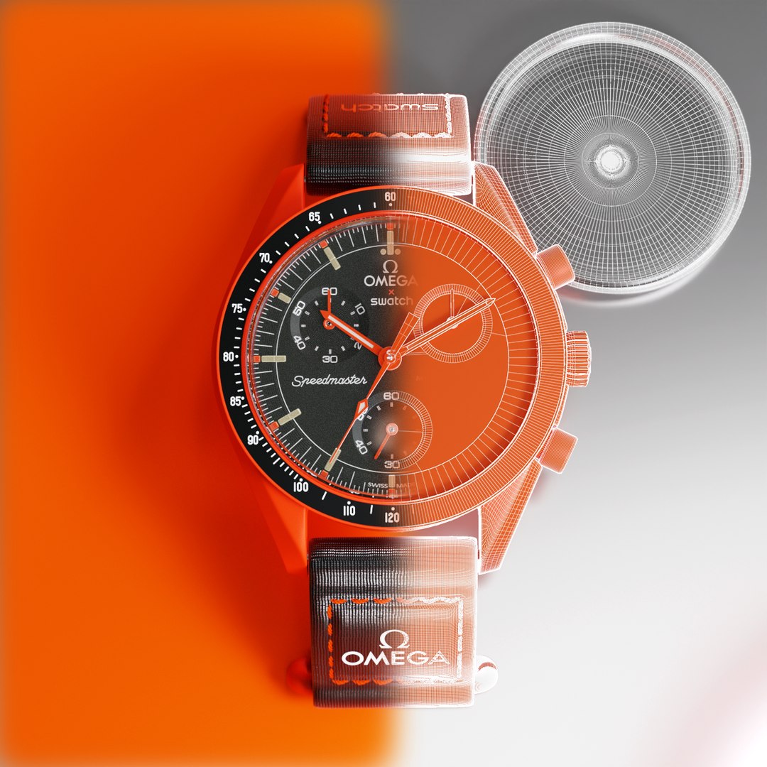 3D Moonswatch Mission On Earth - Lava Model - TurboSquid 2244006